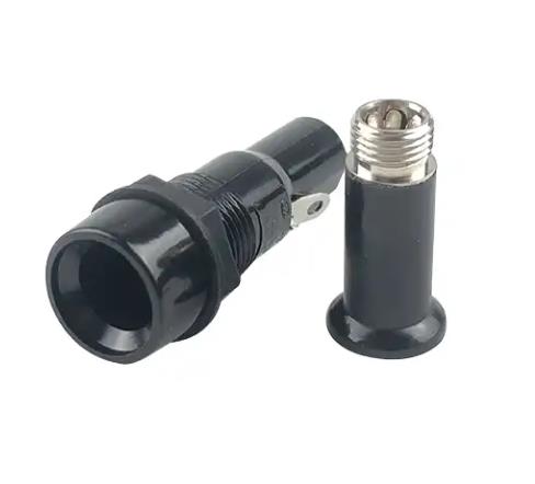 10A Panel Mounting Fuse Holder IEC127 Electric Fuse Box Fuse Holder