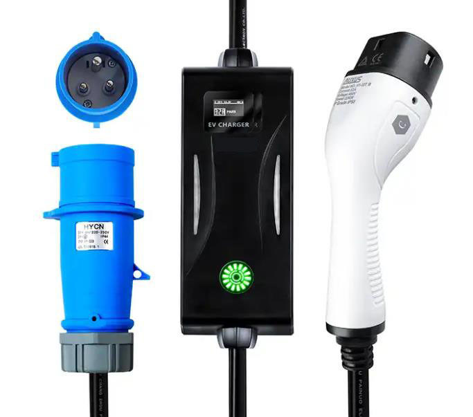 32A Home Portable EV Chargers J1772 Electric Car Charging Cable
