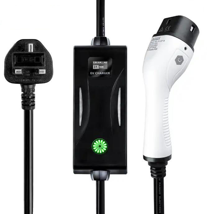 32A Home Portable EV Chargers J1772 Electric Car Charging Cable
