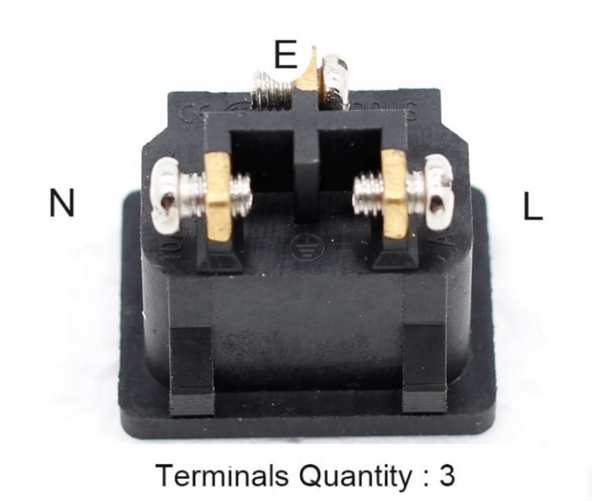 Electrical IEC C14 Power Socket With C13 Female Plug Power Connector ...
