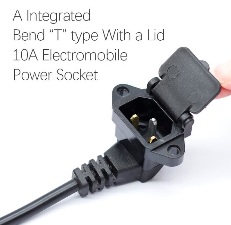 Electric Vehicles C14 IEC Sockets 250VAC AC Power Socket With ...