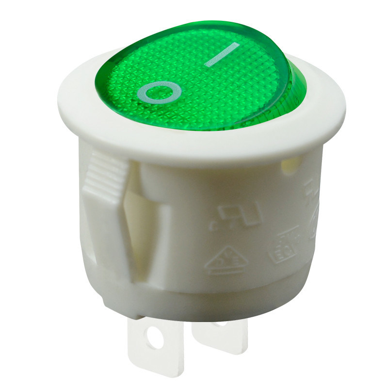 Power 10A 250VAC 6A 125VAC Rocker Switch Electrical 2 Terminals On Off