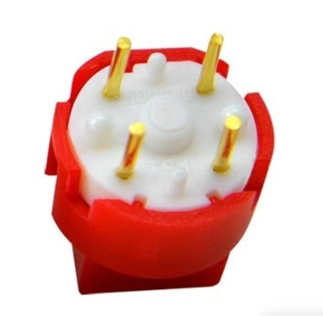 12mm Key Push Button Switch 0.03A 30VDC Round Momentary Push Button Switch