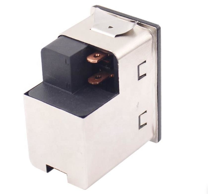 IEC 320 AC EMI Filter 10A EMC Noise Filter Power Entry Module