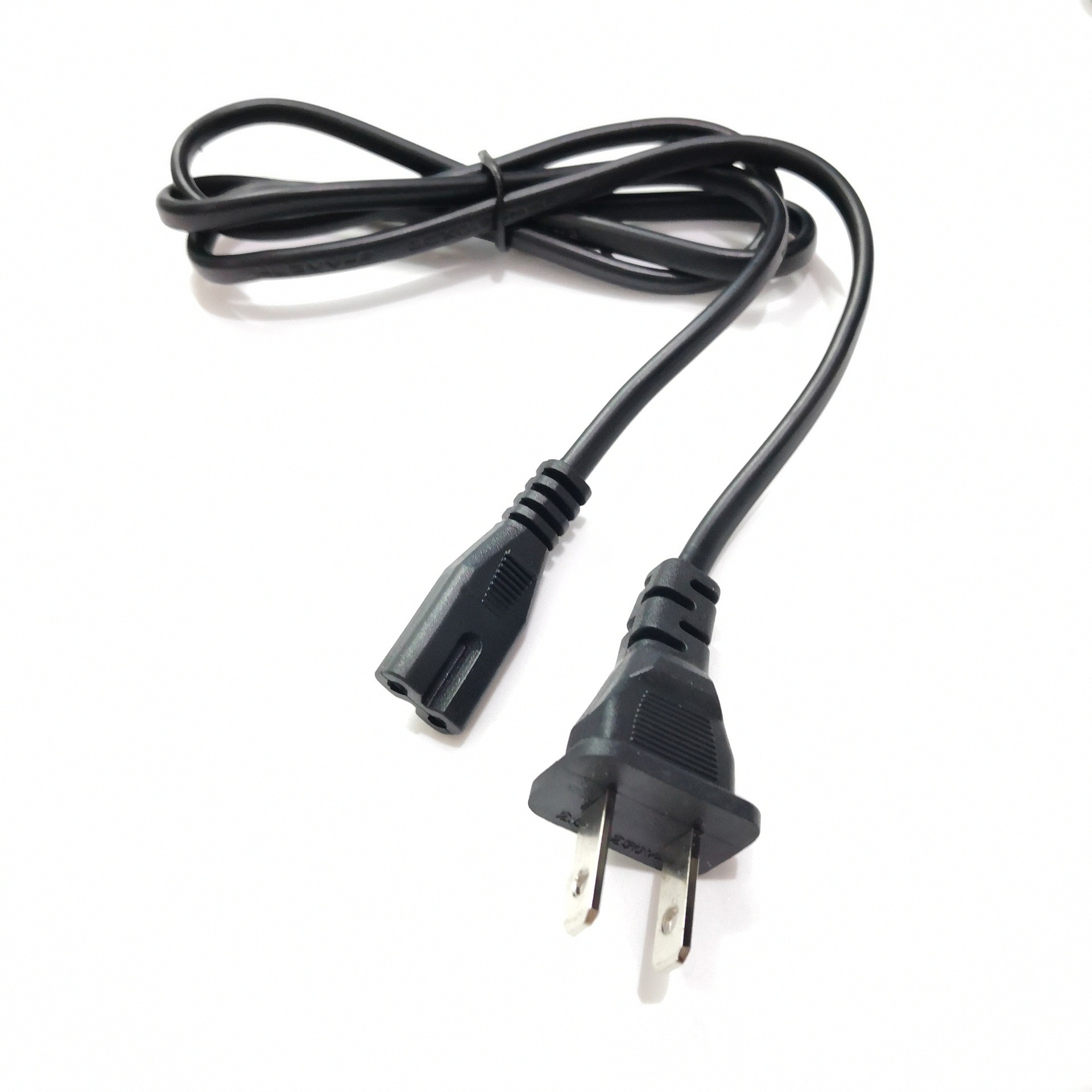 Type NEMA 5-15P US Standard Power Cord PVC 3 Pin Power Supply Cord